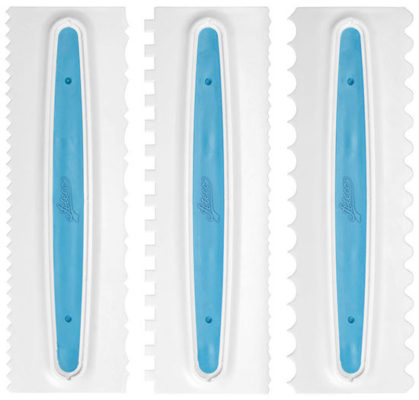 3 Icing Comb Set – 6 Designs – Create Distribution Cake Supplies